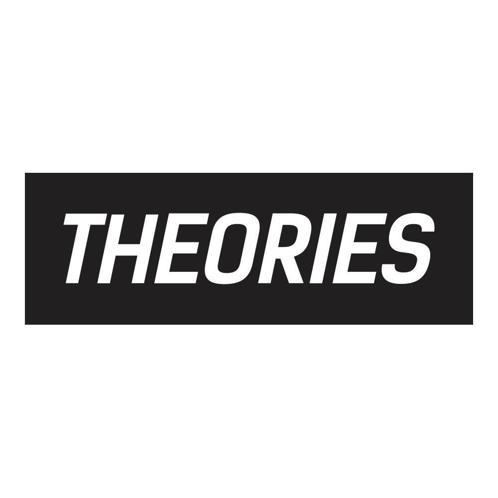 Theories Stamp Logo Sticker Pack 6” x 2.17” (10 Stickers) – THEORIES OF ...