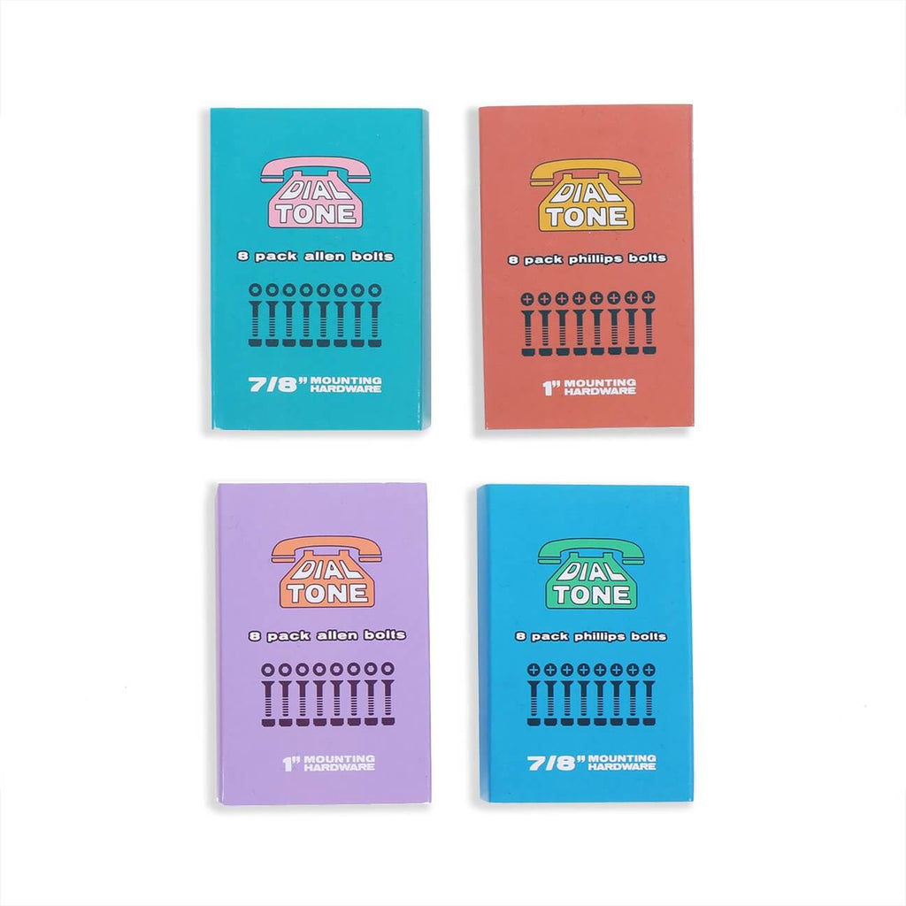 Dial Tone Wheel Co. Matchbook Skateboard Bolts – THEORIES OF ATLANTIS