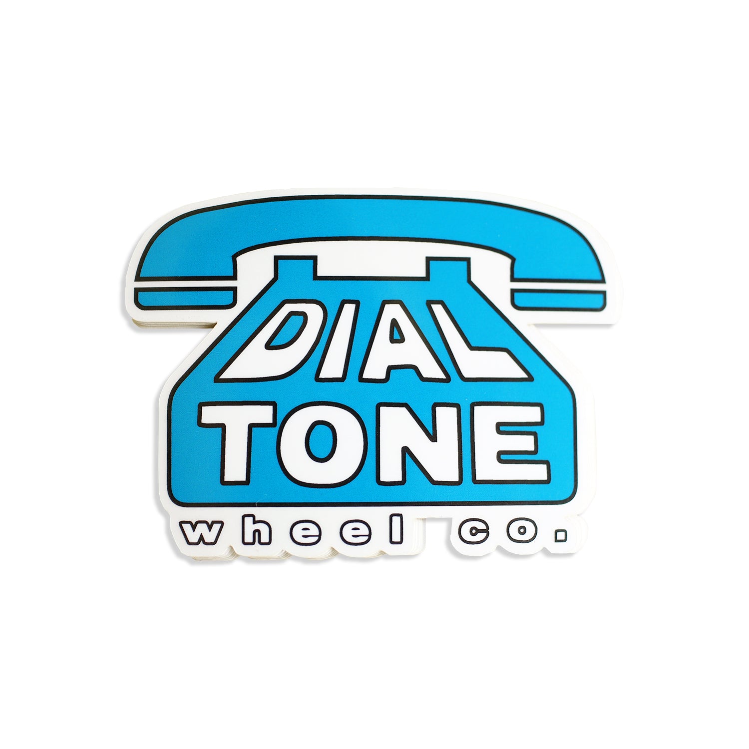 Dial Tone Logo Aqua Sticker Pack – THEORIES OF ATLANTIS